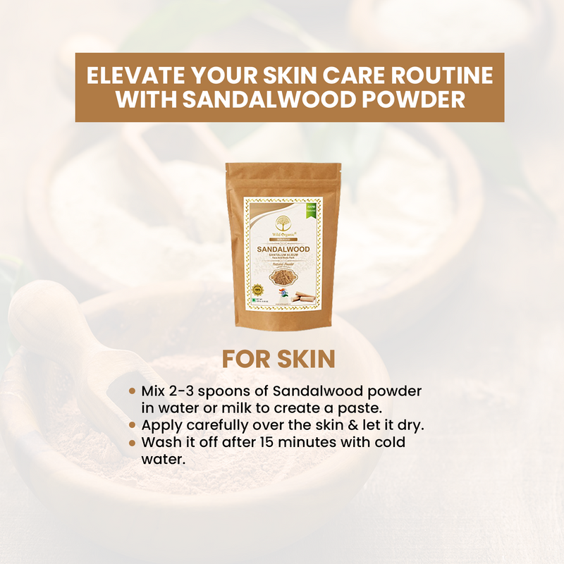 100% Natural & Pure Sandalwood Powder For Skin Online (100gm) and ...