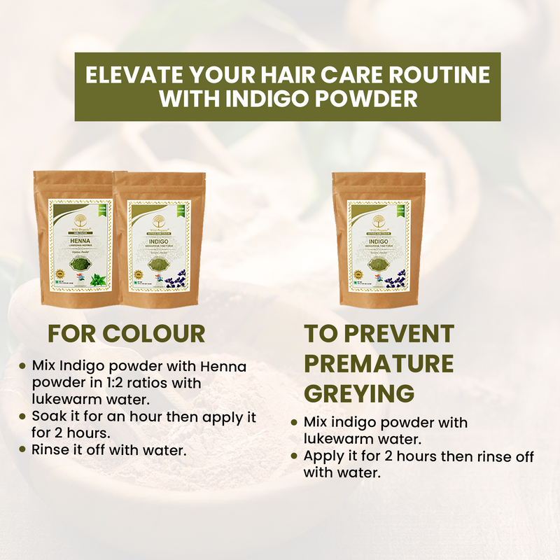 NATURAL HAIR COLOR - Organic Henna and Natural Indigo Powder ...
