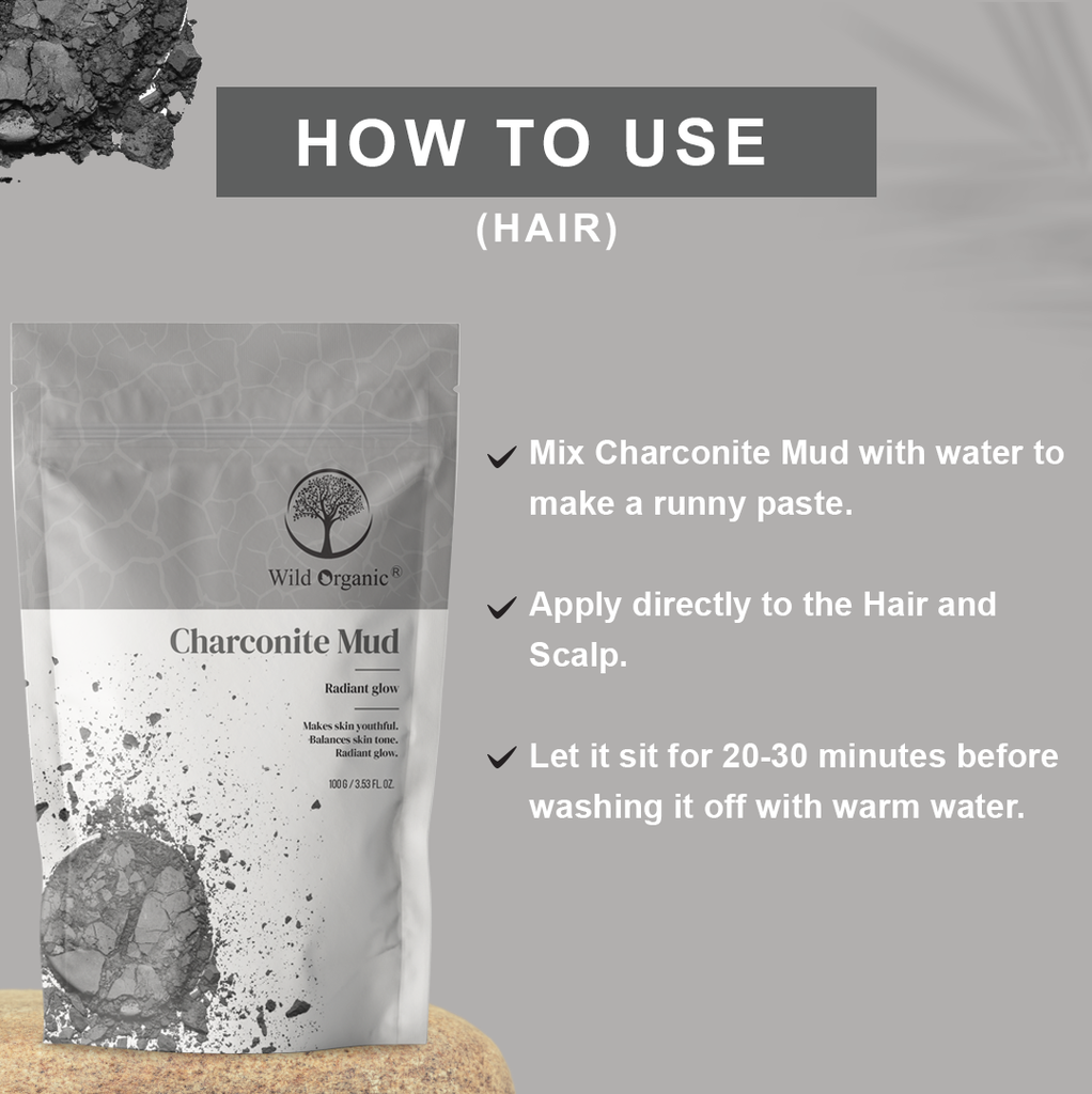 Charconite Mud Powder - Radiant Glow Clay - 100gm – Wildorganic ind