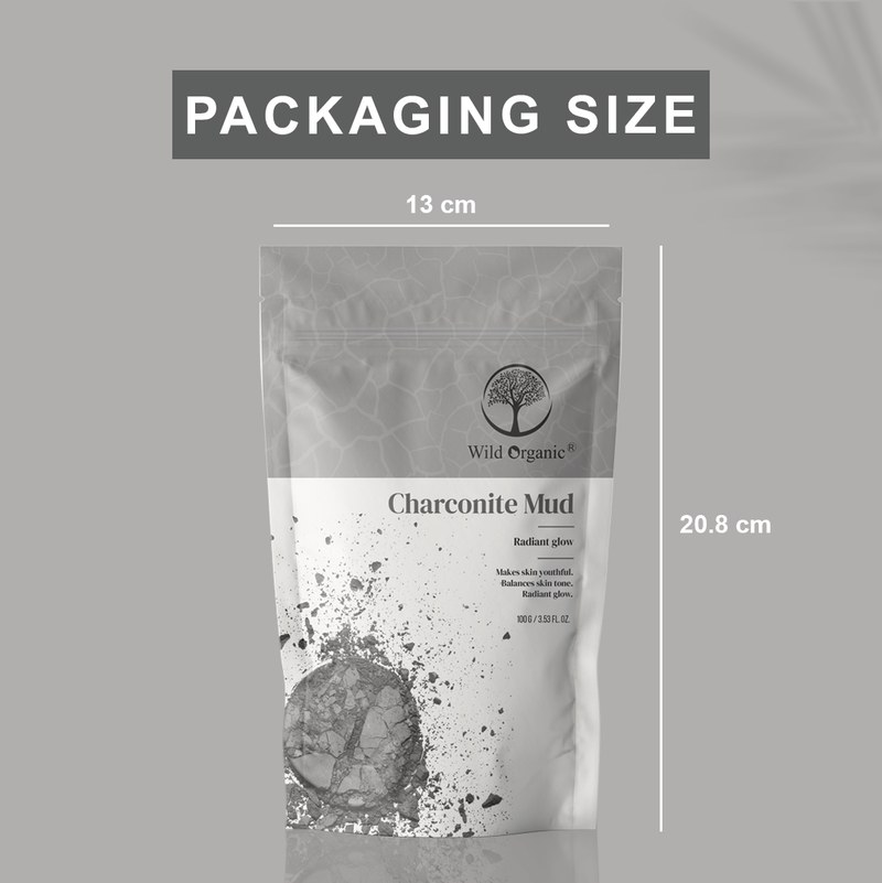 Charconite Mud Powder - Radiant Glow Clay - 100gm – Wildorganic ind