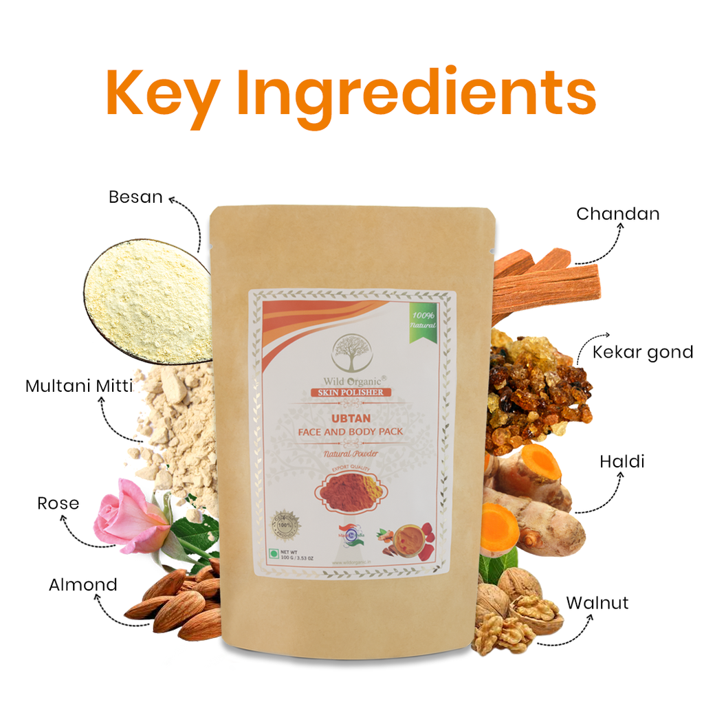 NATURAL UBTAN POWDER - 100 gm – Wildorganic ind